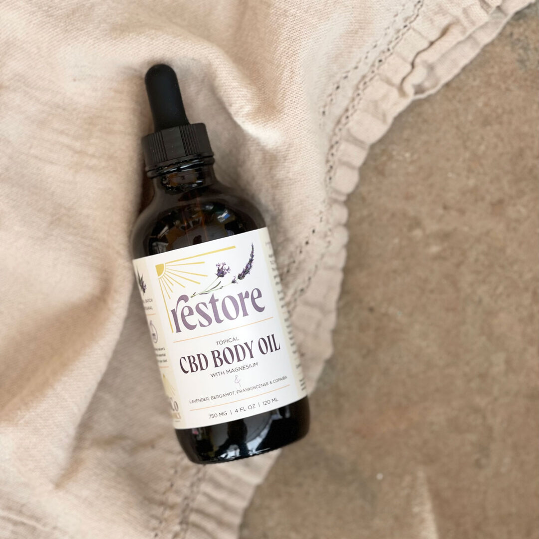 Restore 750mg CBD Body Oil - Verde Collection