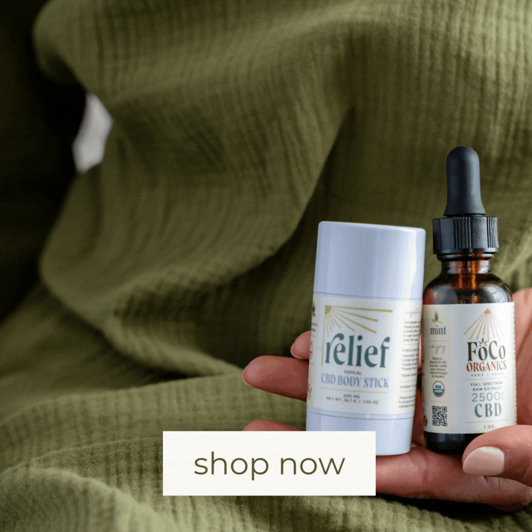 Shop Certified Organic CBD Products- Verde Collection